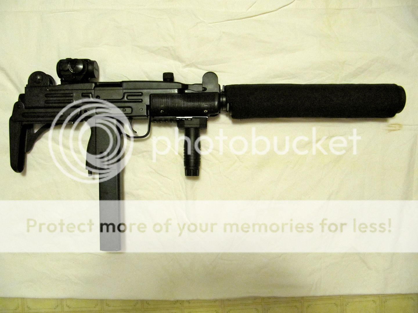 Uzi Suppressor Gemtech Mossad Mini Uzi Silencer 9mm